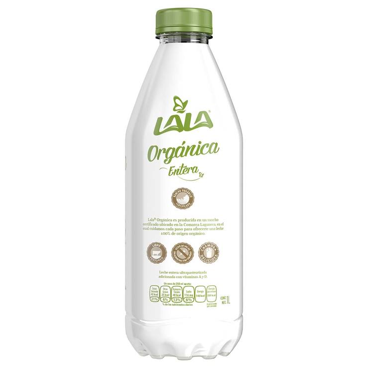 Lala, Leche Entera Orgánica 12 Piezas de 1L | Costco México