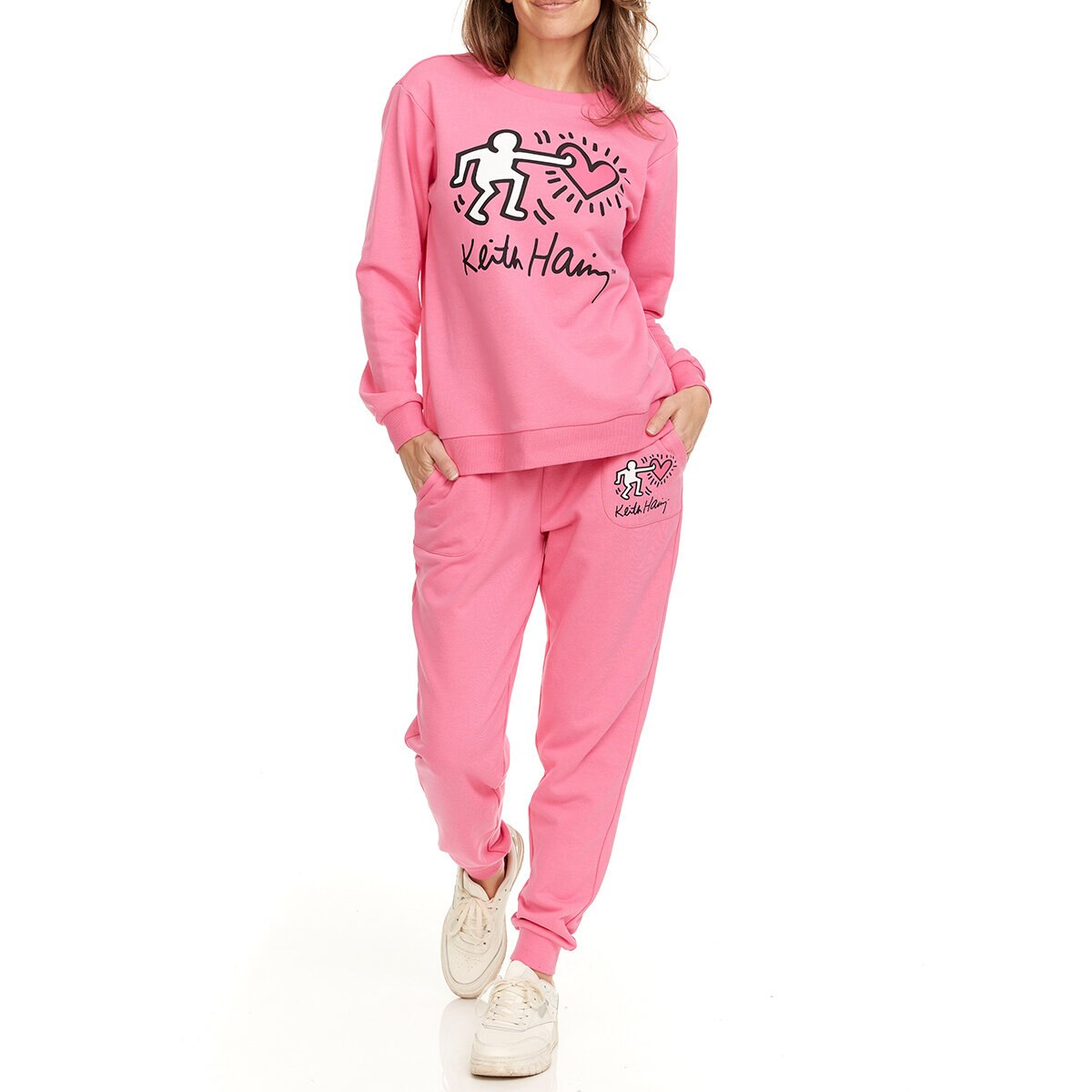 Keith Haring Lounge Set para Dama Rosa Grande | Costco Mé... Keith Haring Lounge Set para Dama Rosa Grande | Costco Mé...