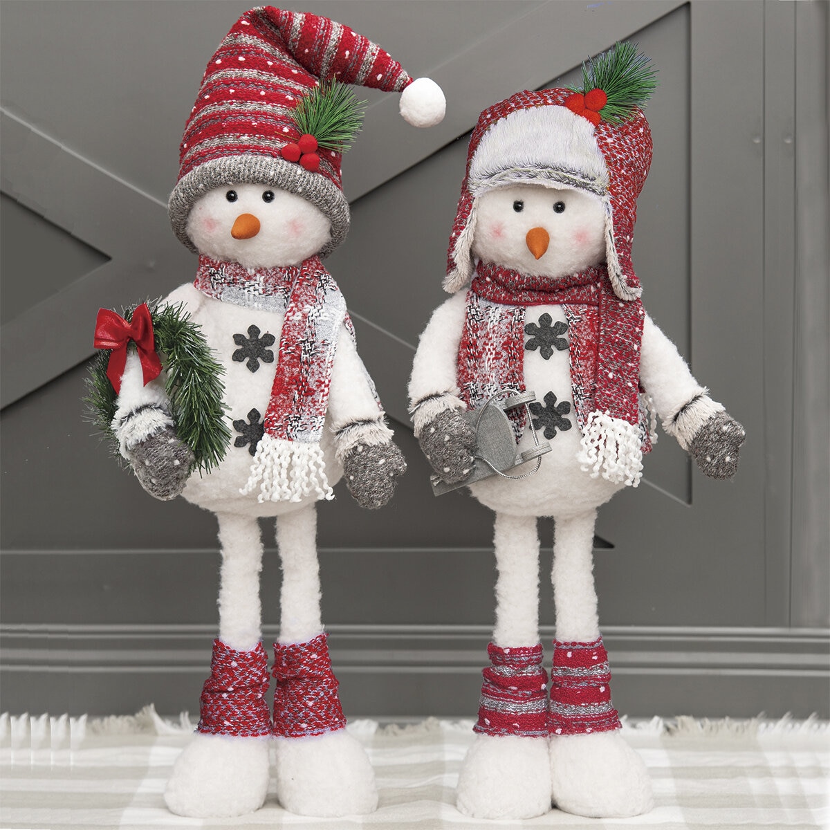 Set de 2 Muñecos de Nieve Decorativos | Costco México