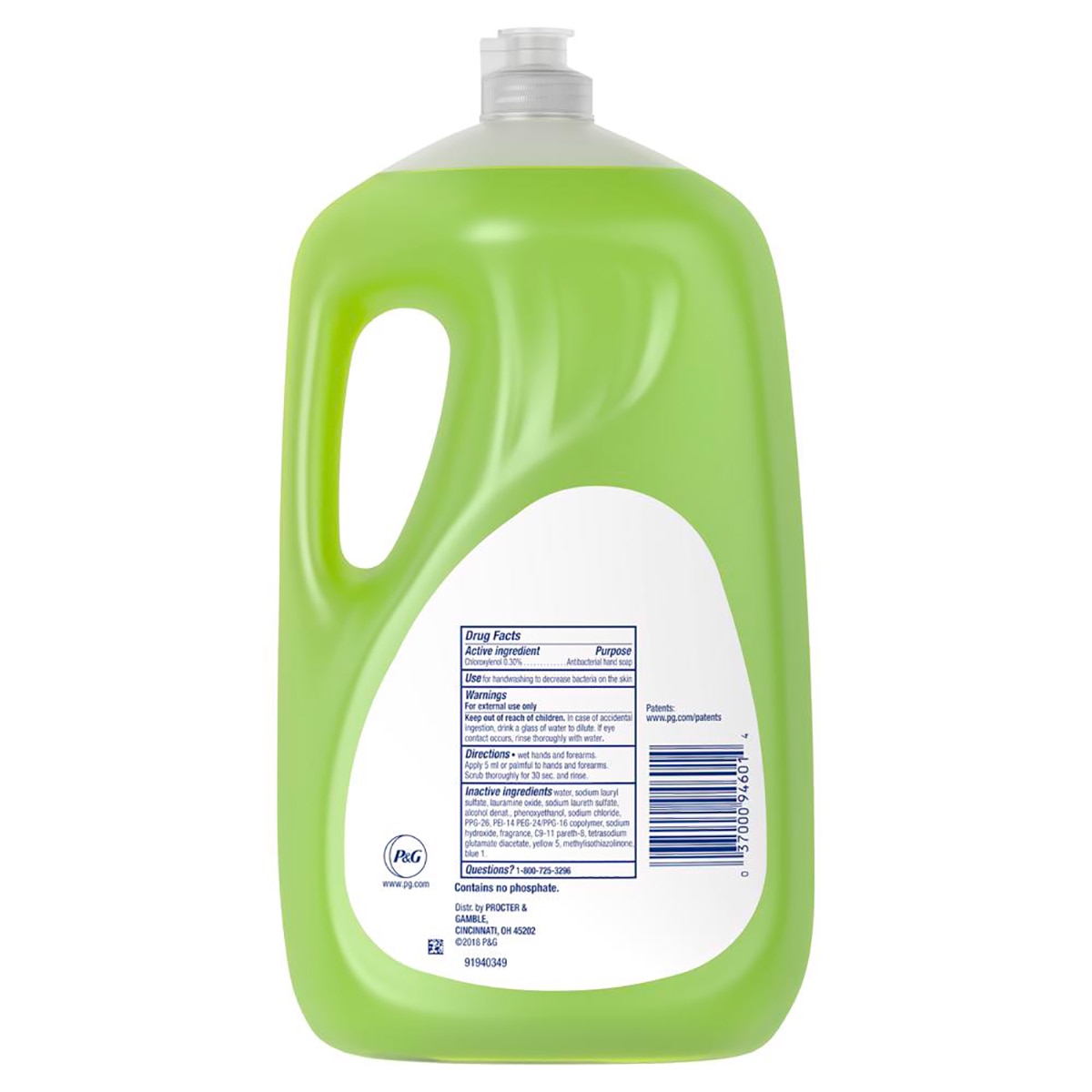Lavatrastes Líquido Dawn Ultra Antibacterial 2.66 L | Costco México