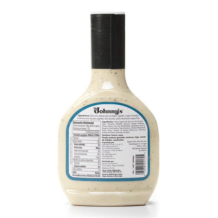 Aderezo Ranch Johnny´s 2 de 708 ml | Costco México