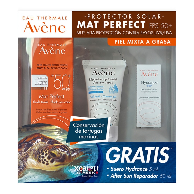 Pack Avène, Protector Solar Mate + Gel Reparador + Suero | Costco México