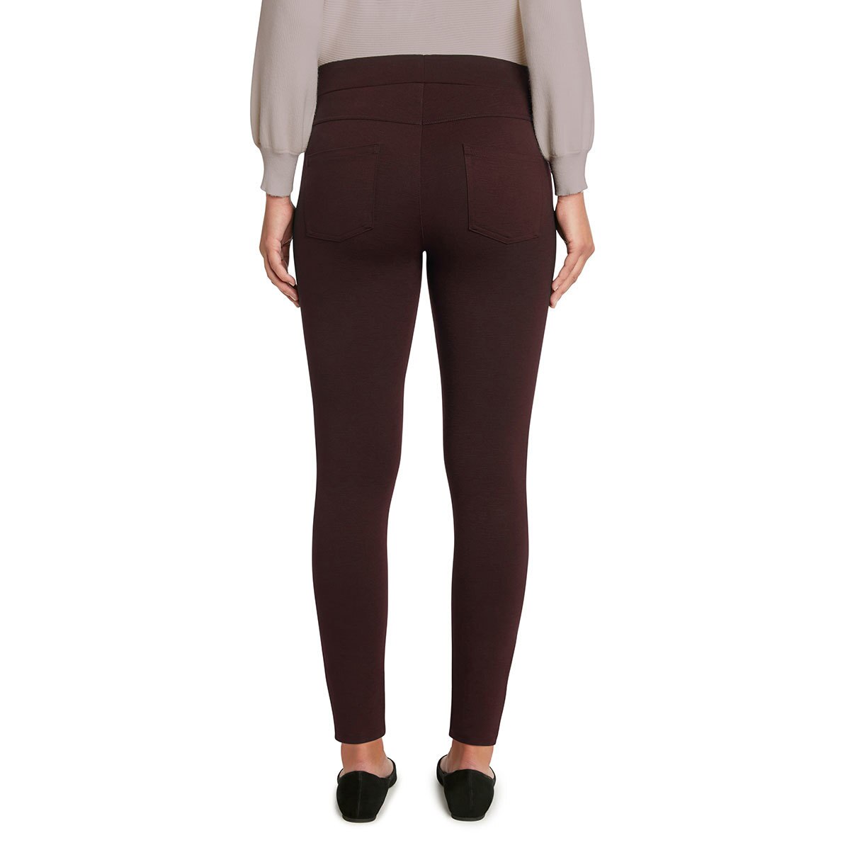 Matty M., Pantalón tipo "Ponte" para Dama, rojo | Costco México