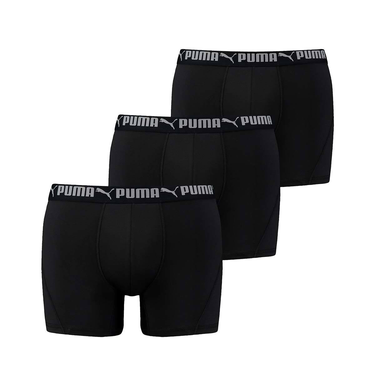 Puma, Boxer para Caballero, 3 Piezas, Negro, Mediana | Costco México