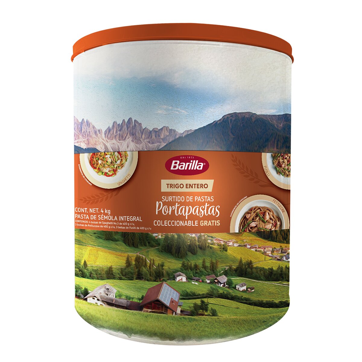 Barilla Surtido de Pastas de Trigo Entero 10 pzs | Costco...