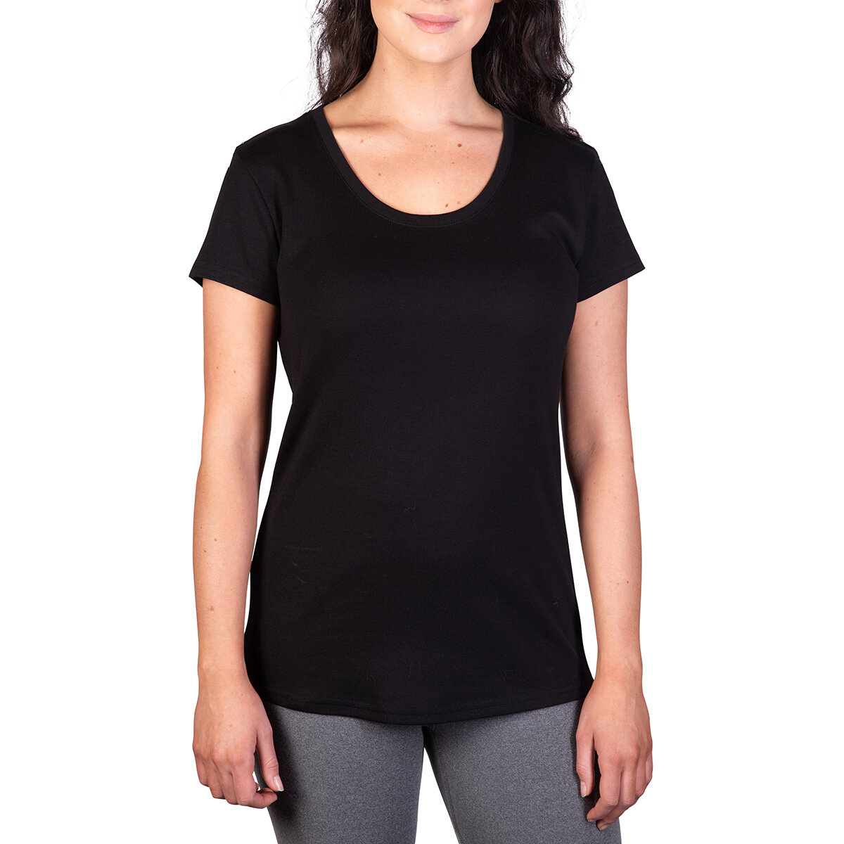 Kirkland Signature Playera para Dama Negro Extra Chica