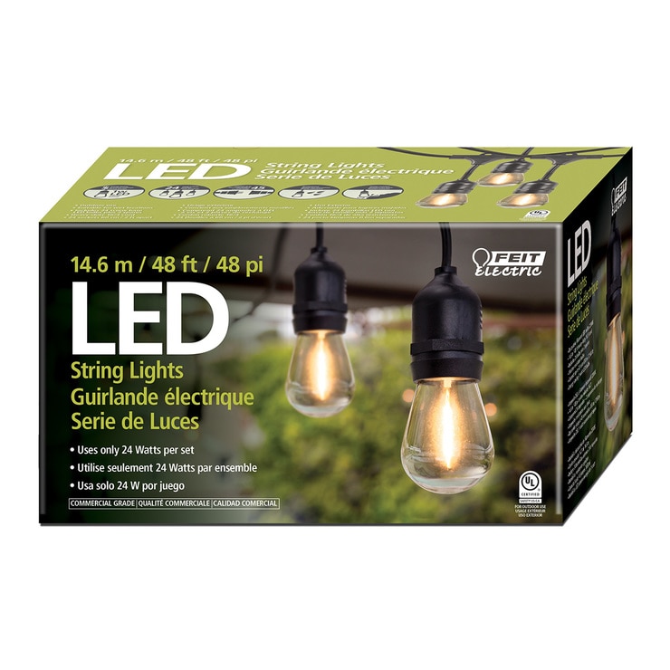 Feit, set de luces en serie para exterior LED | Costco México