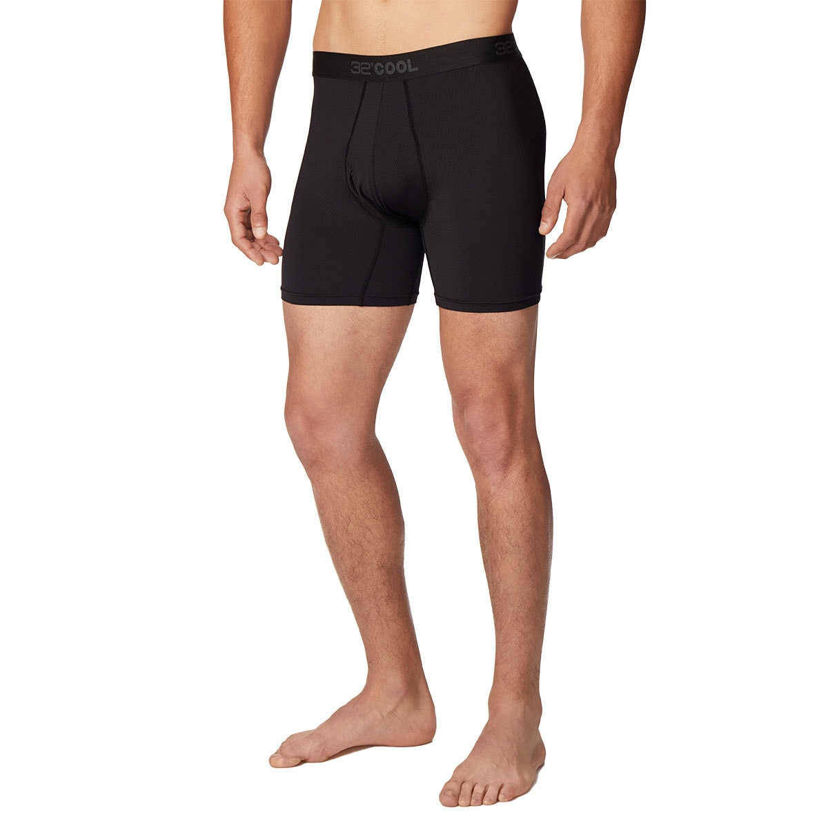 32 Degrees Cool, set de 3 boxers (Negro/Carbón/Negro) (varias tallas ...
