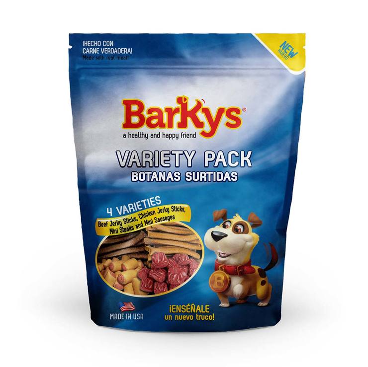 Variety Pack, Barkys 12 bolsas de 120g cada una | Costco México