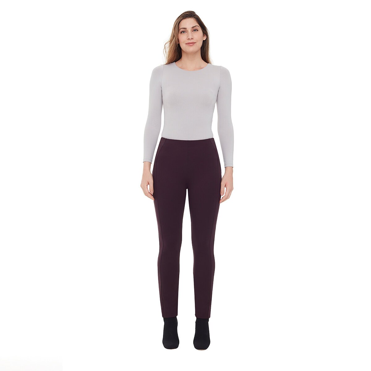S.C & CO. Leggings para Dama Rojo Vino Chica | Costco México