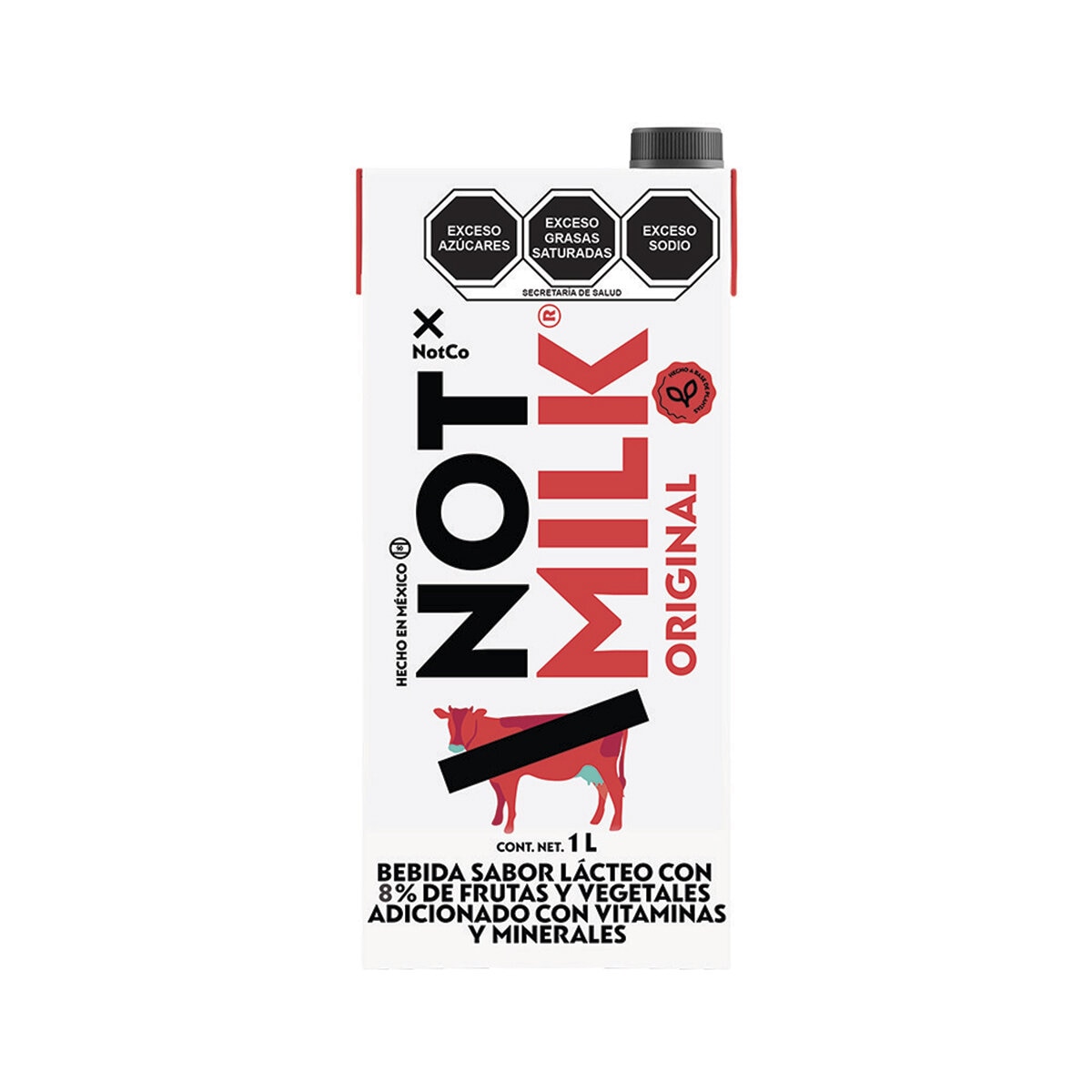 Not Milk Bebida Sabor Lácteo Original 6 pzas de 1 l | Cos...