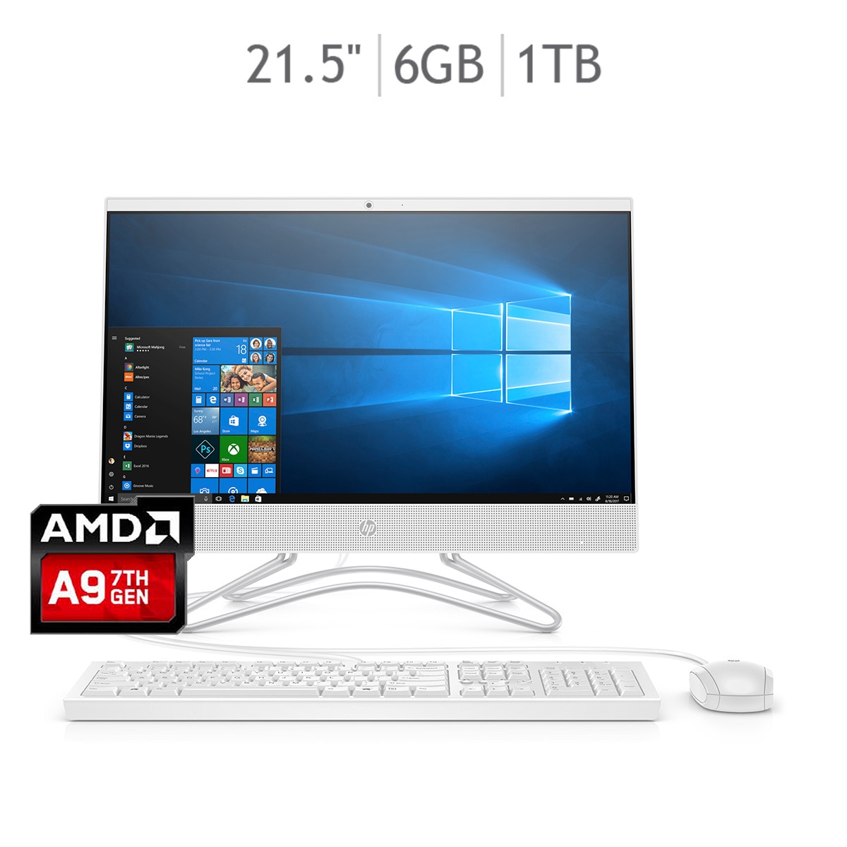 HP All In One 21.5" Séptima generación AMD A9-9425 | Costco México
