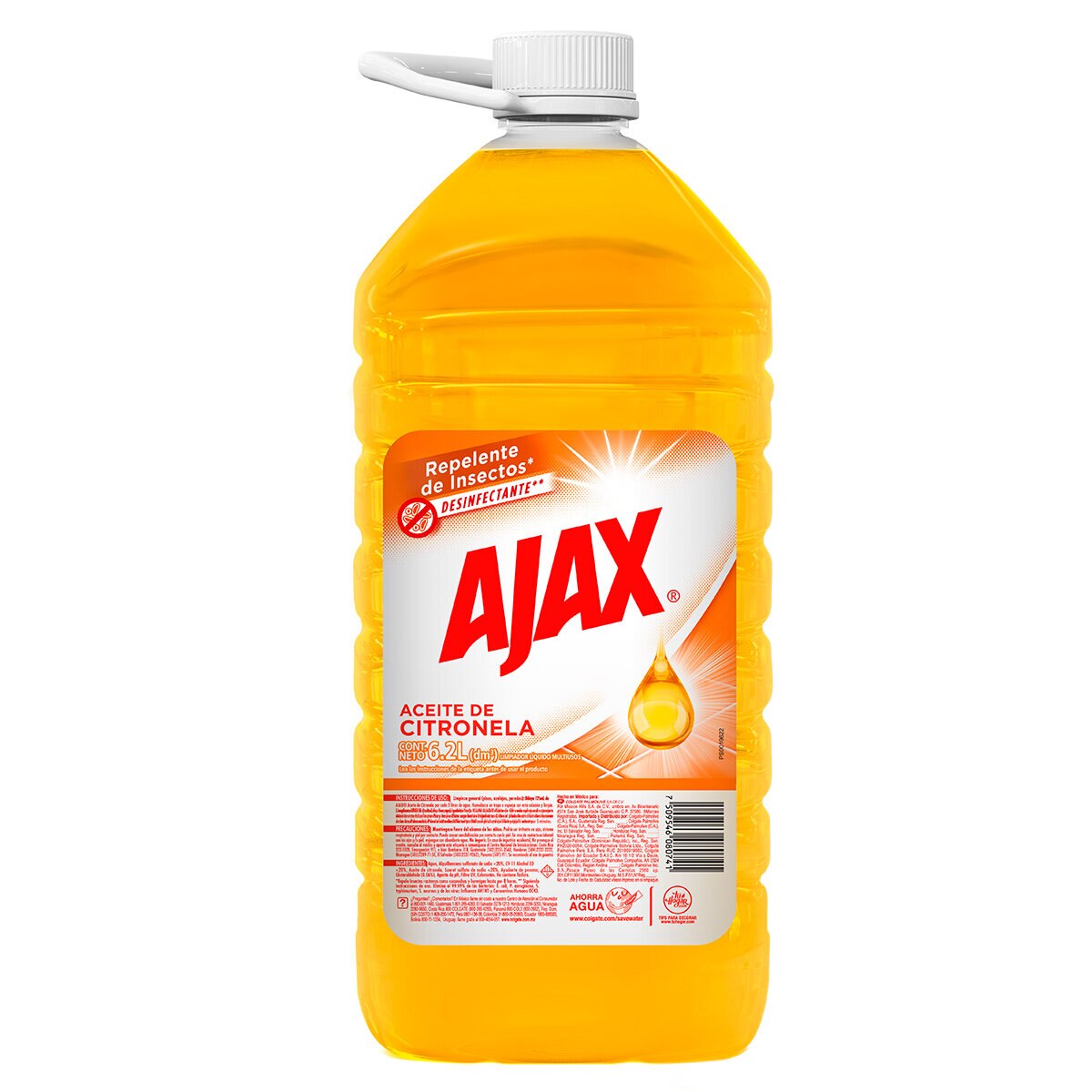 Ajax Aceite de Citronela Limpiador Líquido 6.2 l | Costco... Ajax Aceite de Citronela Limpiador Líquido 6.2 l | Costco...