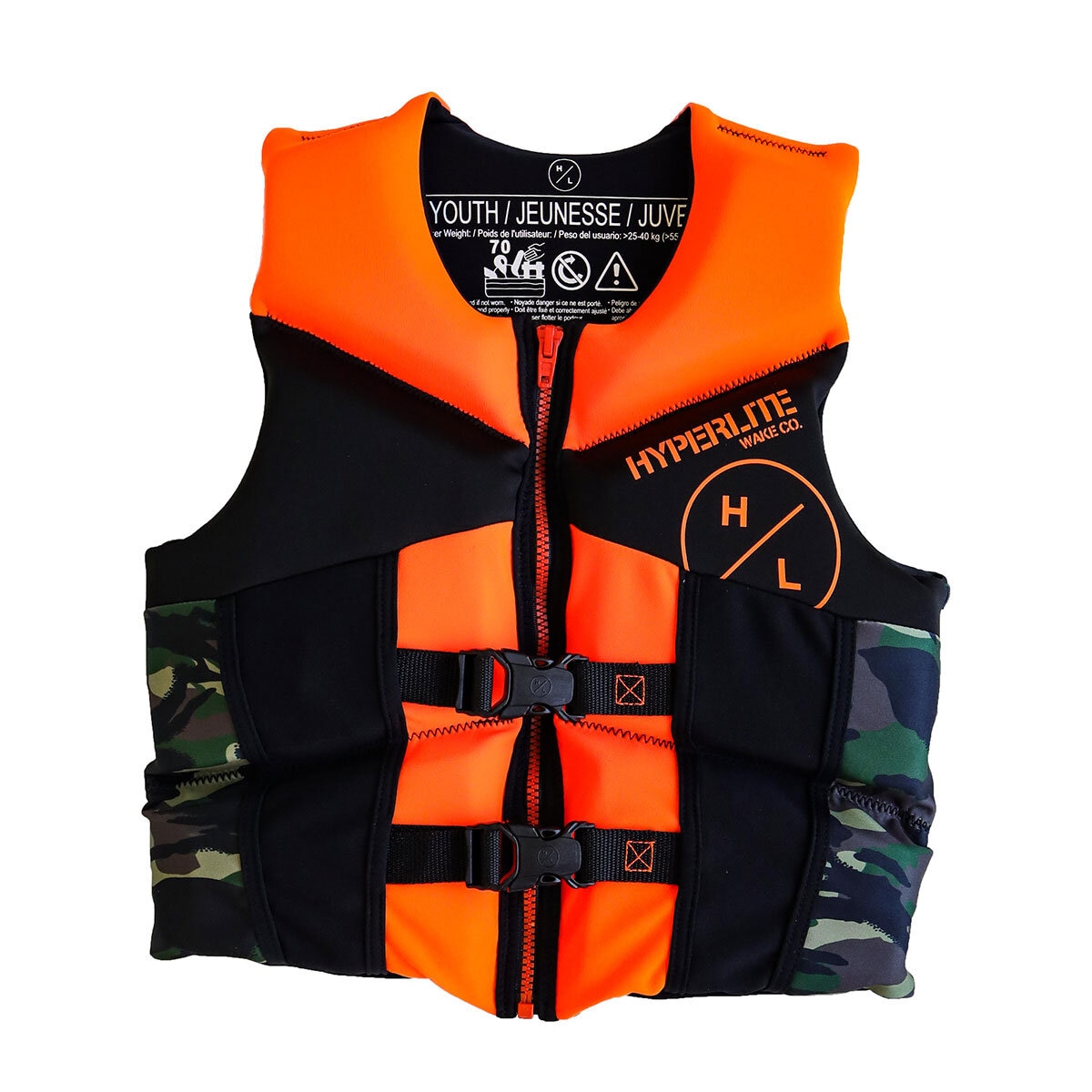 Hyperlite Chaleco Salvavidas Juvenil Naranja | Costco Mé...
