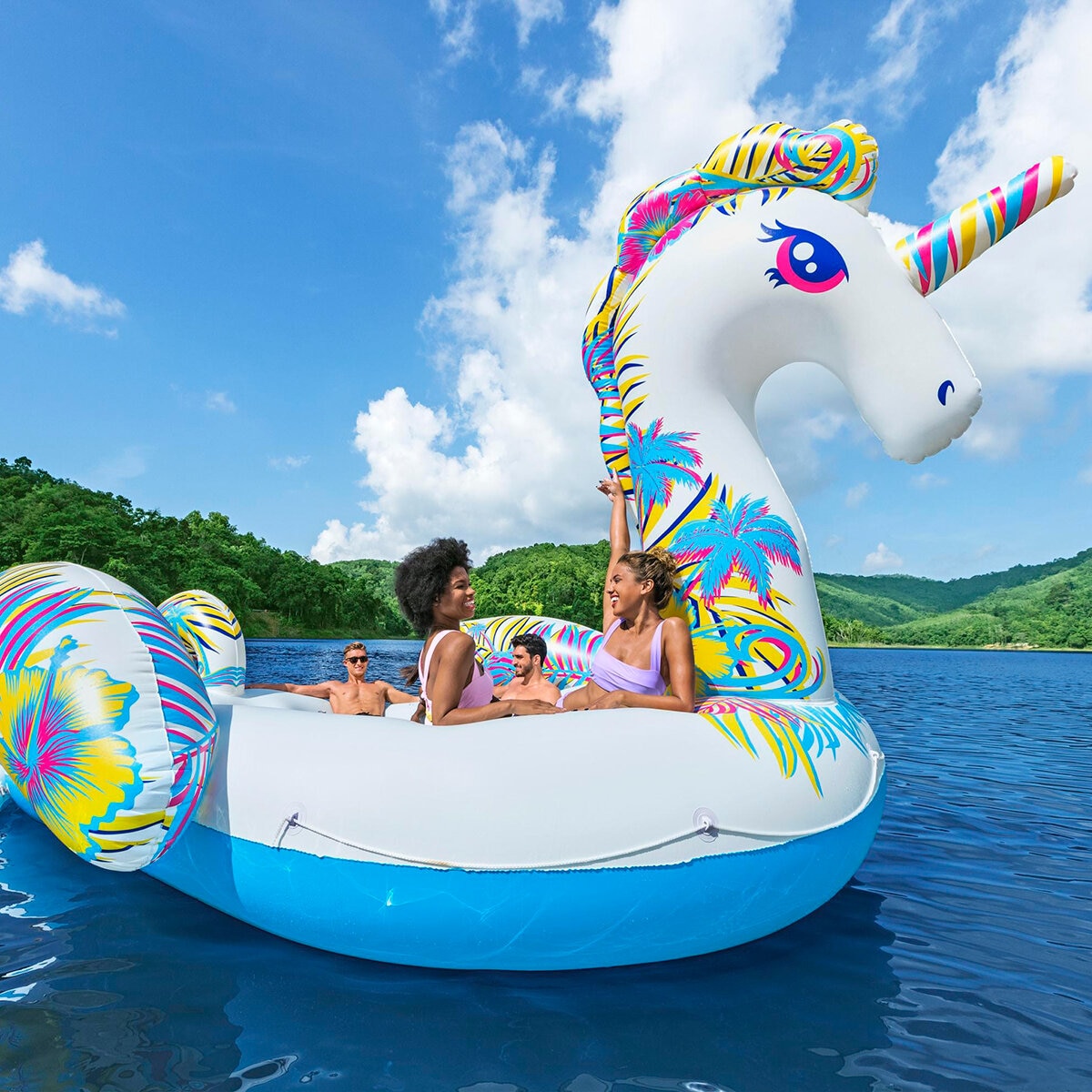 Isla Inflable Paradise Dreams Unicornio Gigante H2OGO!®