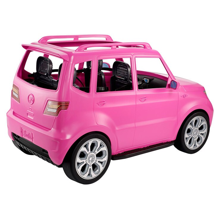 SUV de Barbie Color Rosa con 4 Muñecas | Costco México