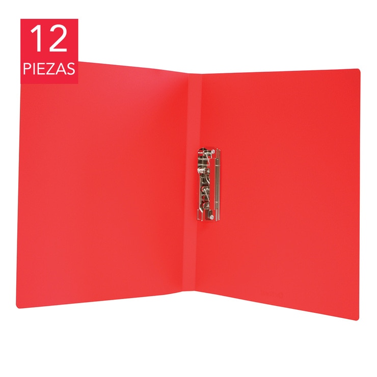 Oxford, Folder Rojo con Palanca Tamaño Carta, 12 Piezas | Costco México