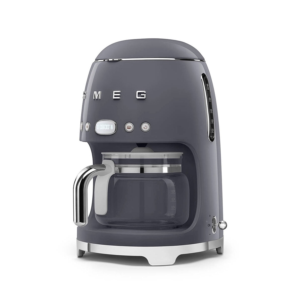 Smeg Cafetera de goteo 10 tazas Gris | Costco México
