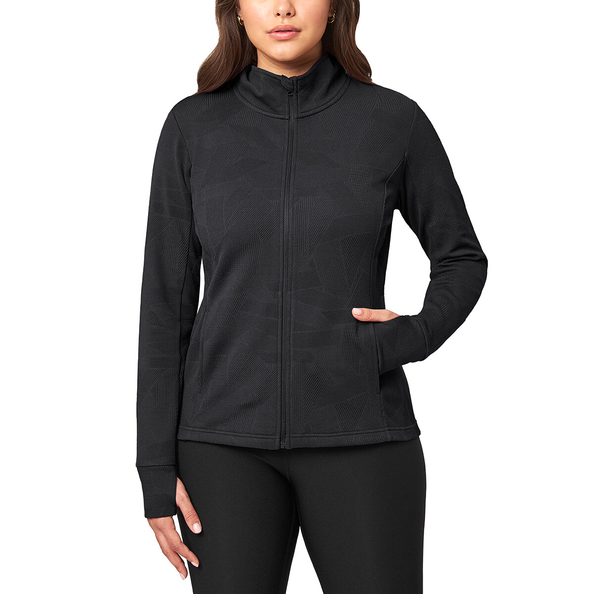 Mondetta Sudadera para Dama Negra Chica | Costco México