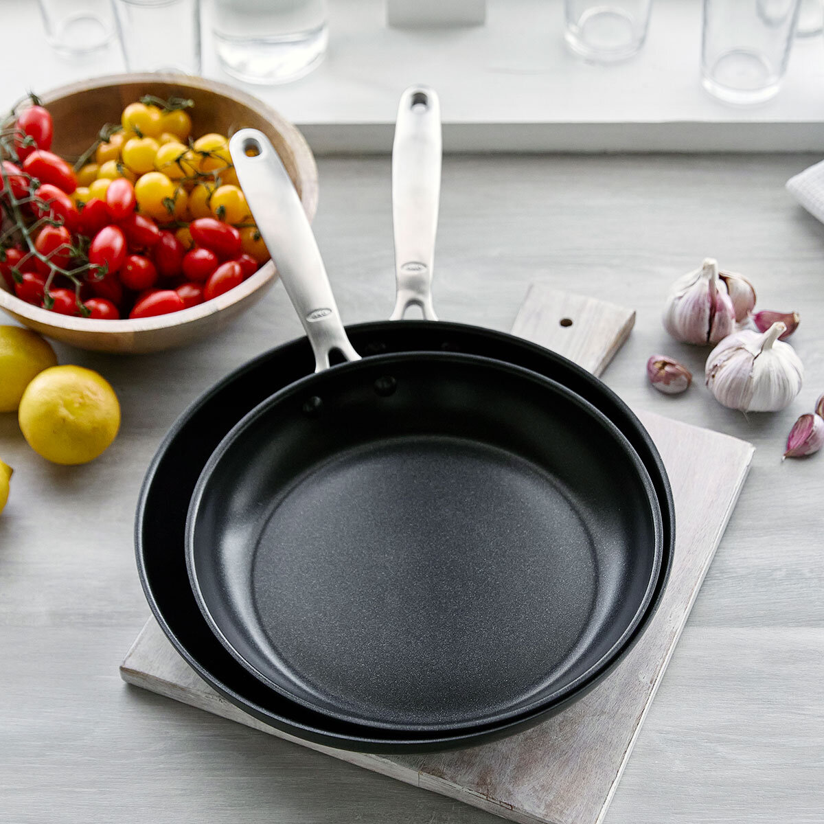 OXO SoftWorks Juego de Sartenes Antiadherentes | Costco M...
