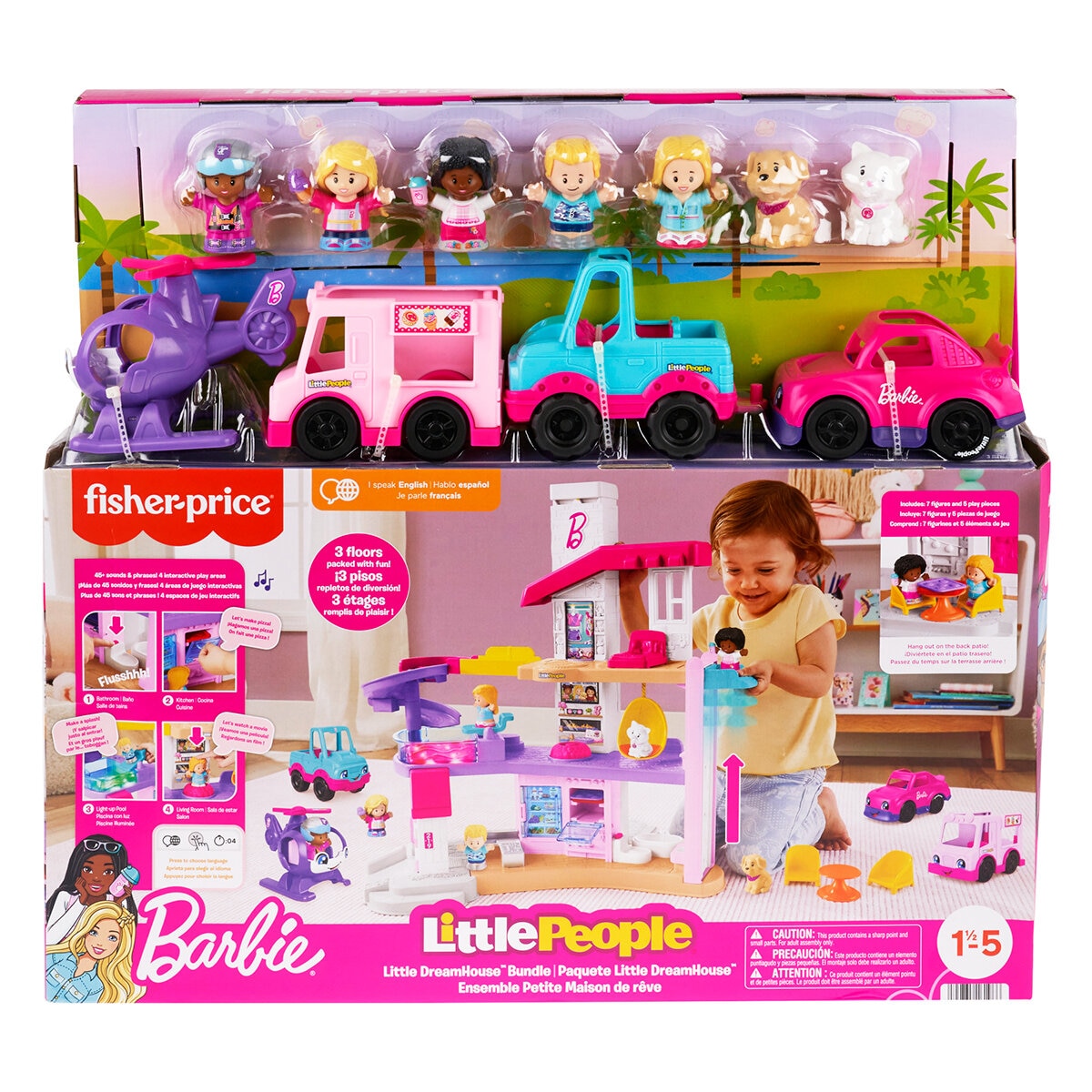 Fisher Price Little People Sueños Barbie | Costco México