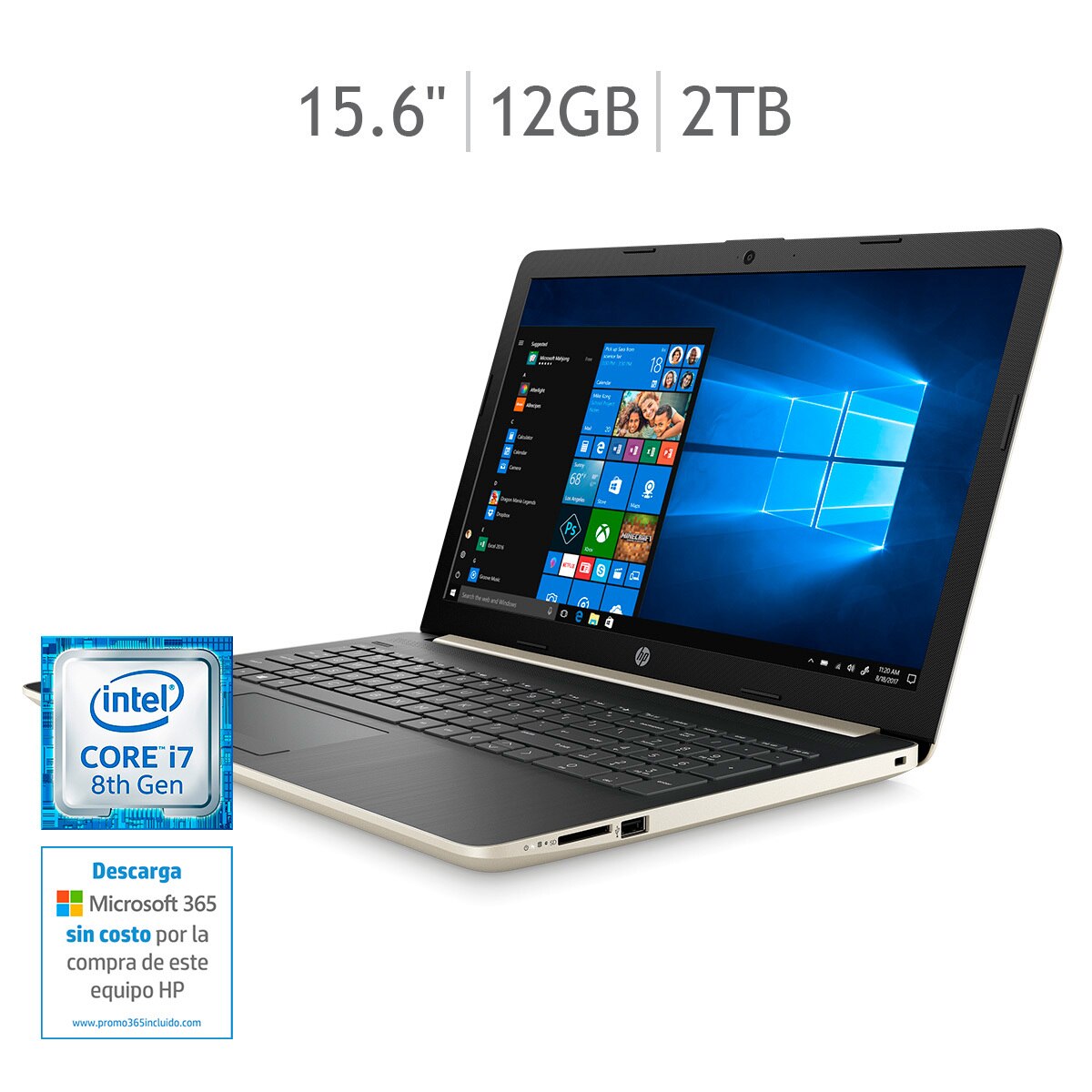 HP laptop 15.6" Intel® Core™ i7-8565U | Costco México