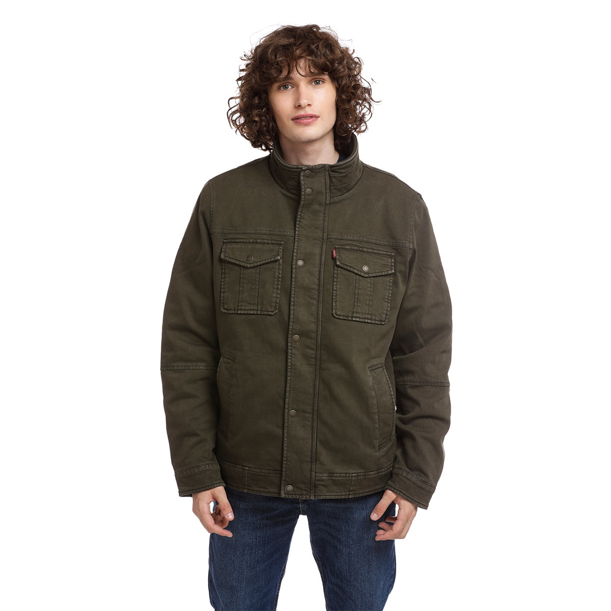 Levis, Chamarra para Caballero, Verde Olivo, Grande | Costco México