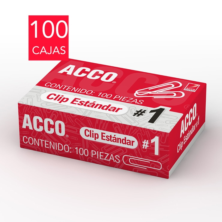 ACCO clip estándar no. 1 | Costco México