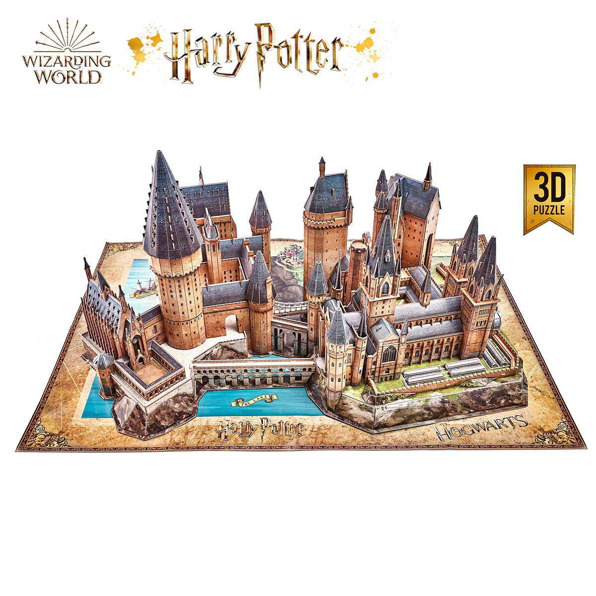 4D Cityscape, Rompecabezas en 3D del Castillo de Hogwarts™ de Harry ...