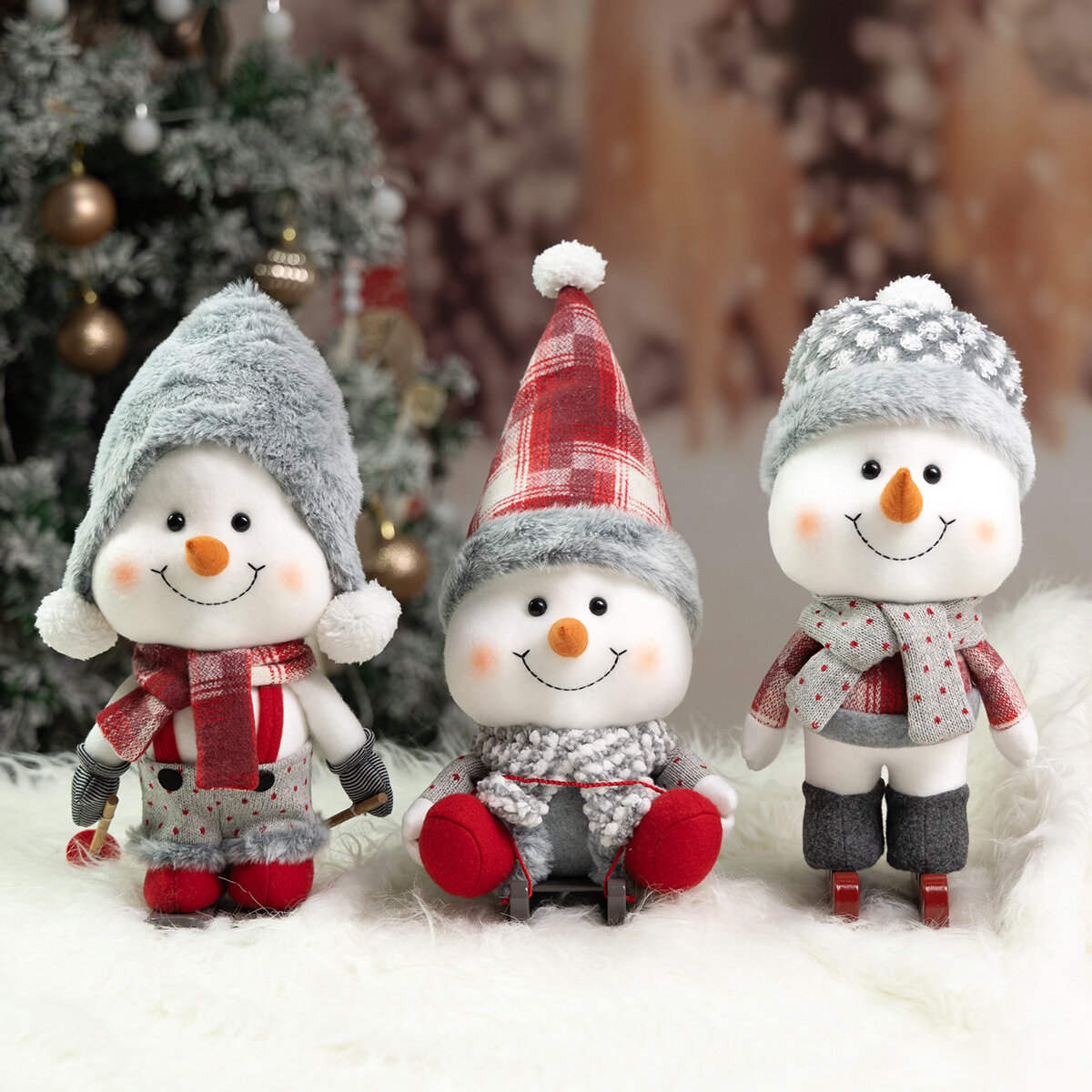 Set de 3 Muñecos de Nieve | Costco México