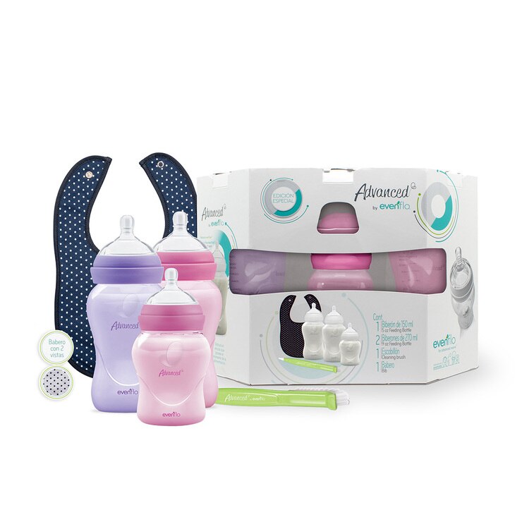 Set de Biberones, Evenflo Advanced, 5 piezas | Costco México