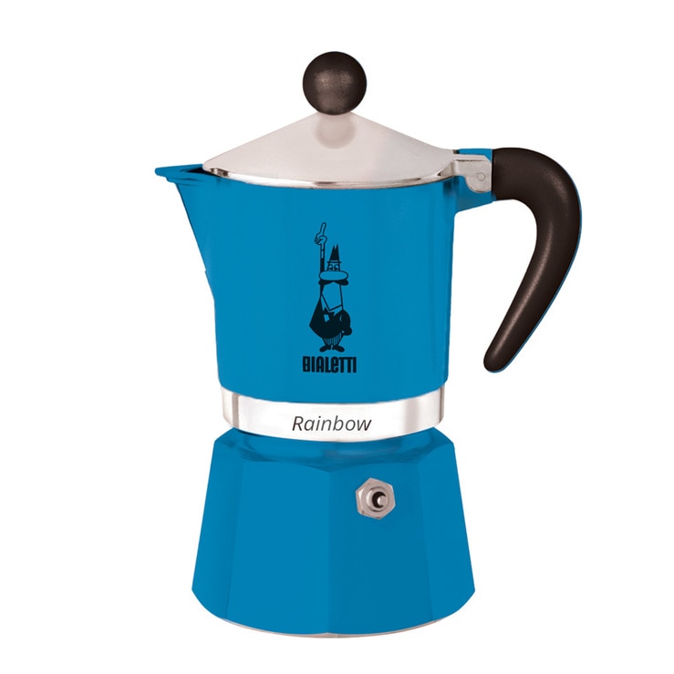 Bialetti Rainbow, Cafetera Espresso Azul, 3 Tazas | Costco México