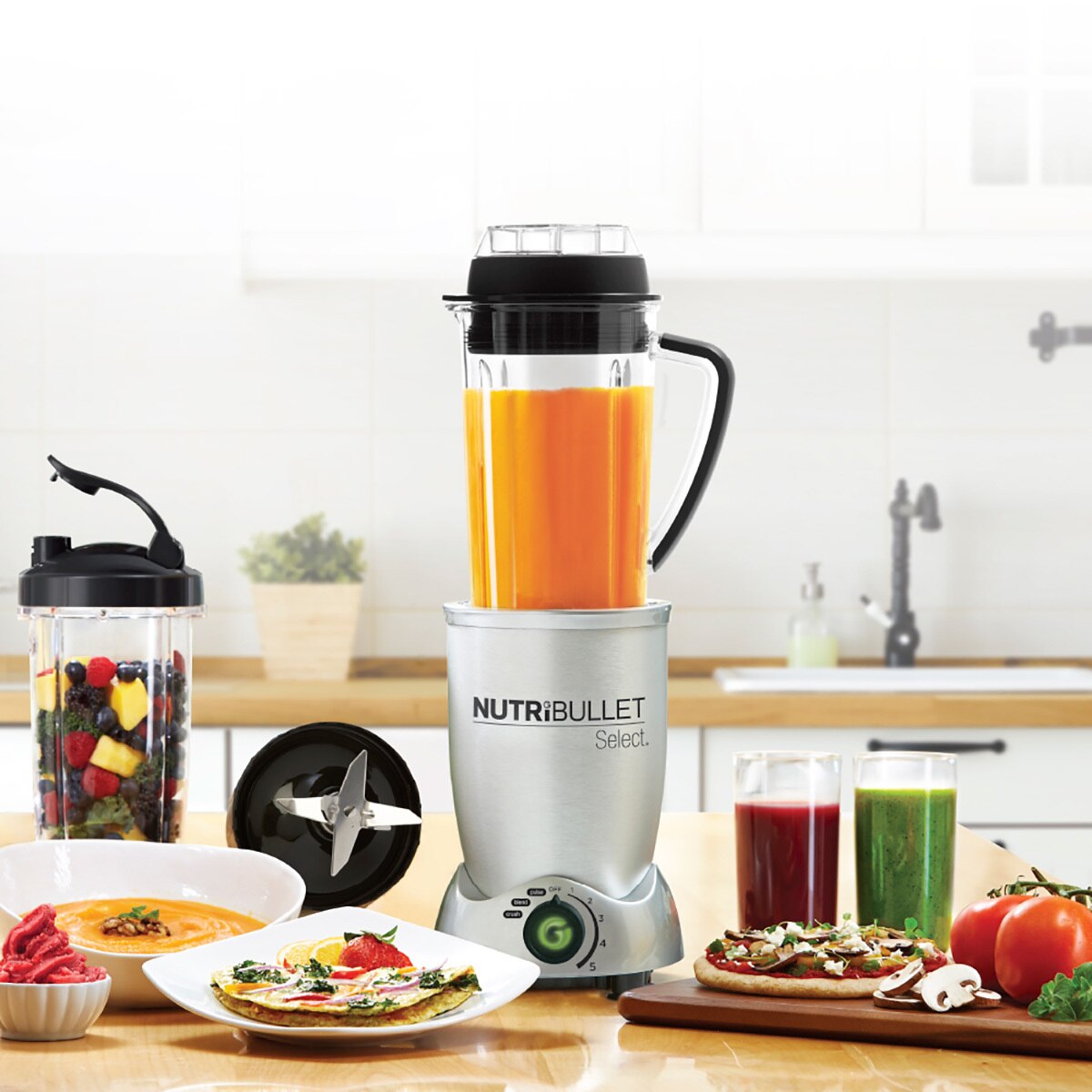 Nutribullet Select, 3 configuraciones de procesamiento y 5 velocidades ...