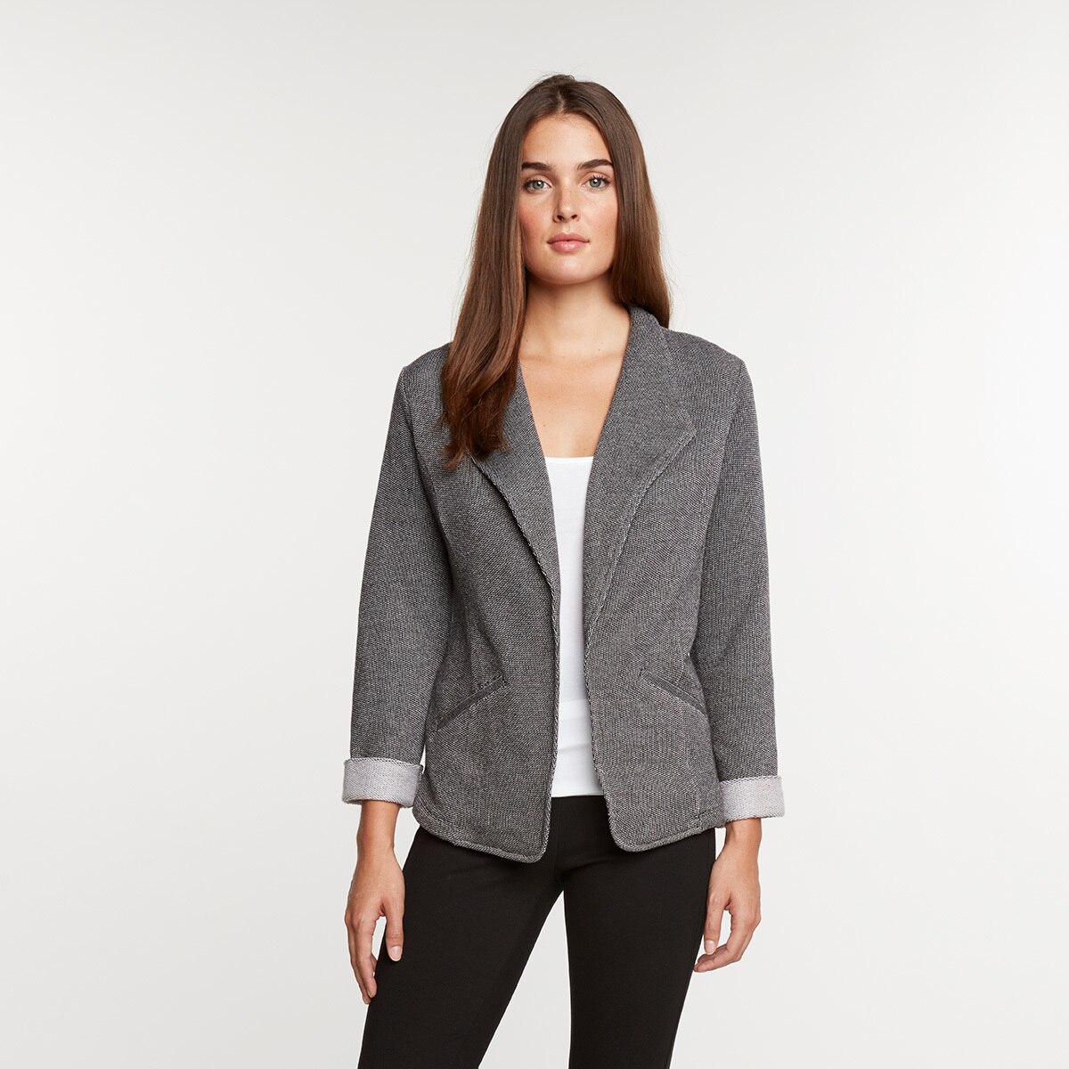 Matty M, Blazer para Dama, Gris | Costco México
