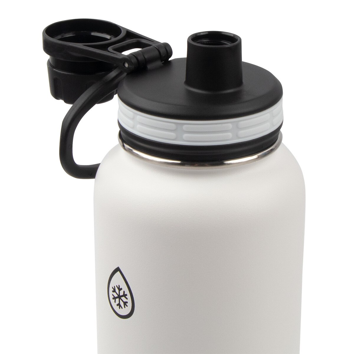ThermoFlask, Set de 2 Botellas Termicas de Acero Inoxidable, Verde ...