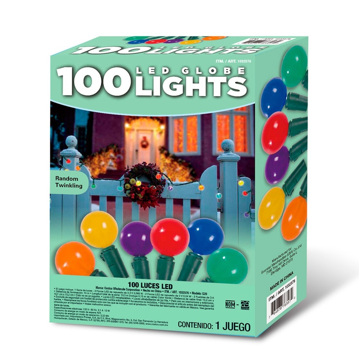100 Luces LED multicolor | Costco México