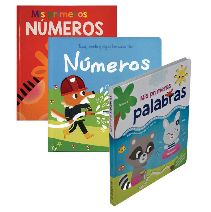 Paquete 3 Libros para Niños , Números y Palabras | Costco México