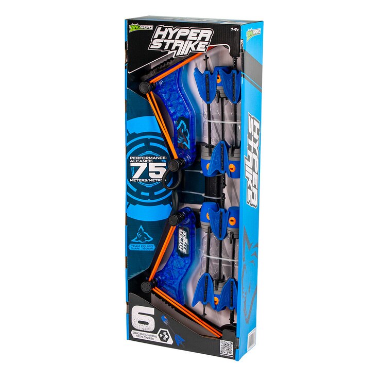 Zing, Arco HyperStrike con 6 Flechas (Azul) | Costco México