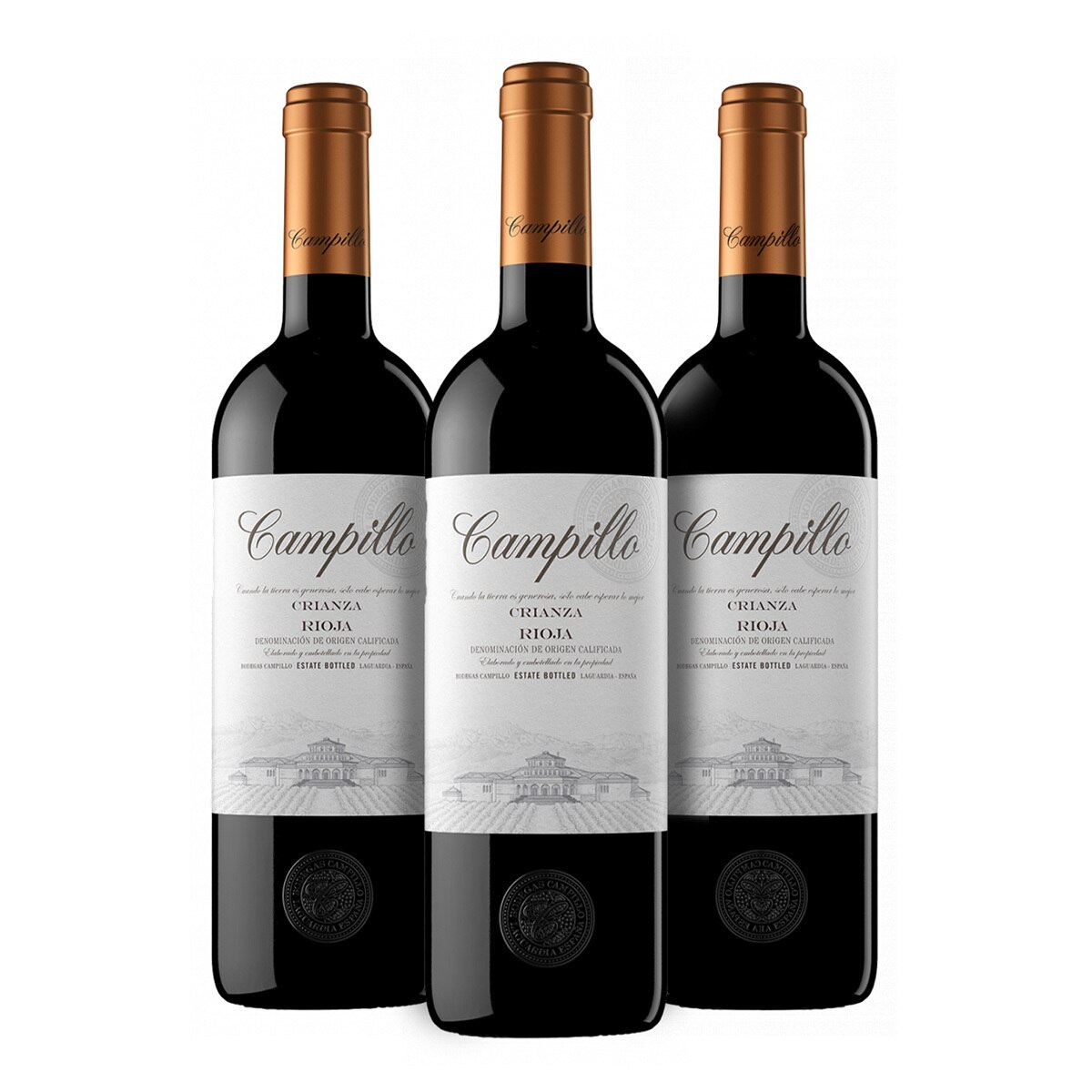 Vino Tinto Campillo Crianza 3/750ml | Costco México