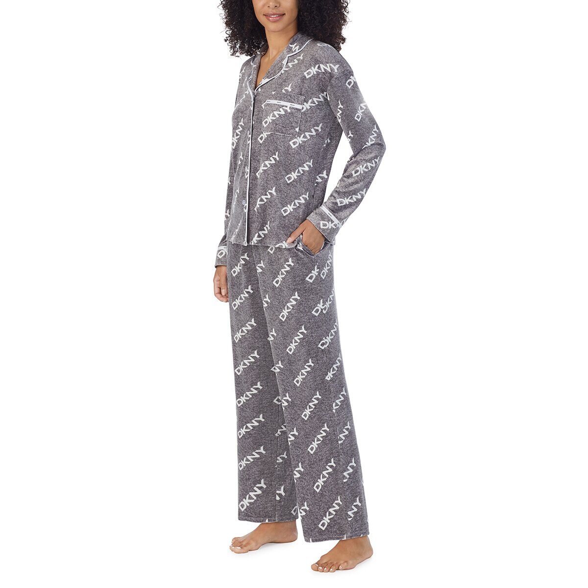 DKNY Pijama para Dama Gris Chica | Costco México