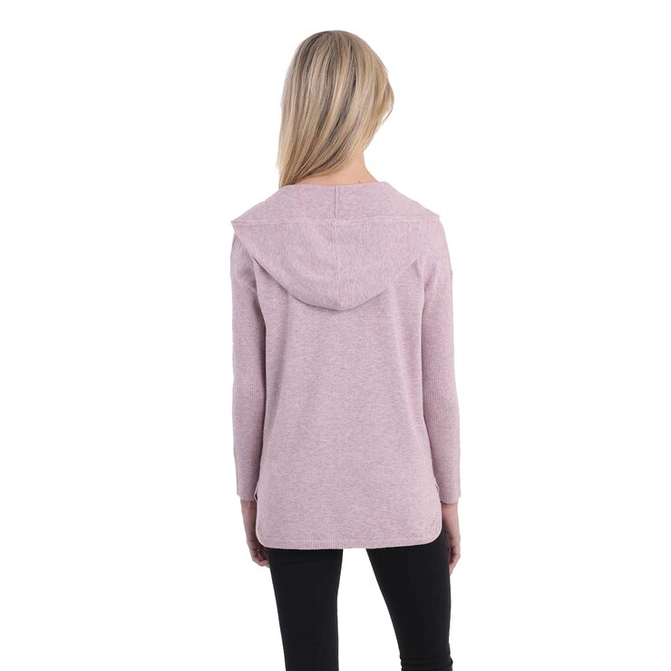 Cyrus, Suéter con Gorro para Dama, Rosa brezo, Chica | Costco México