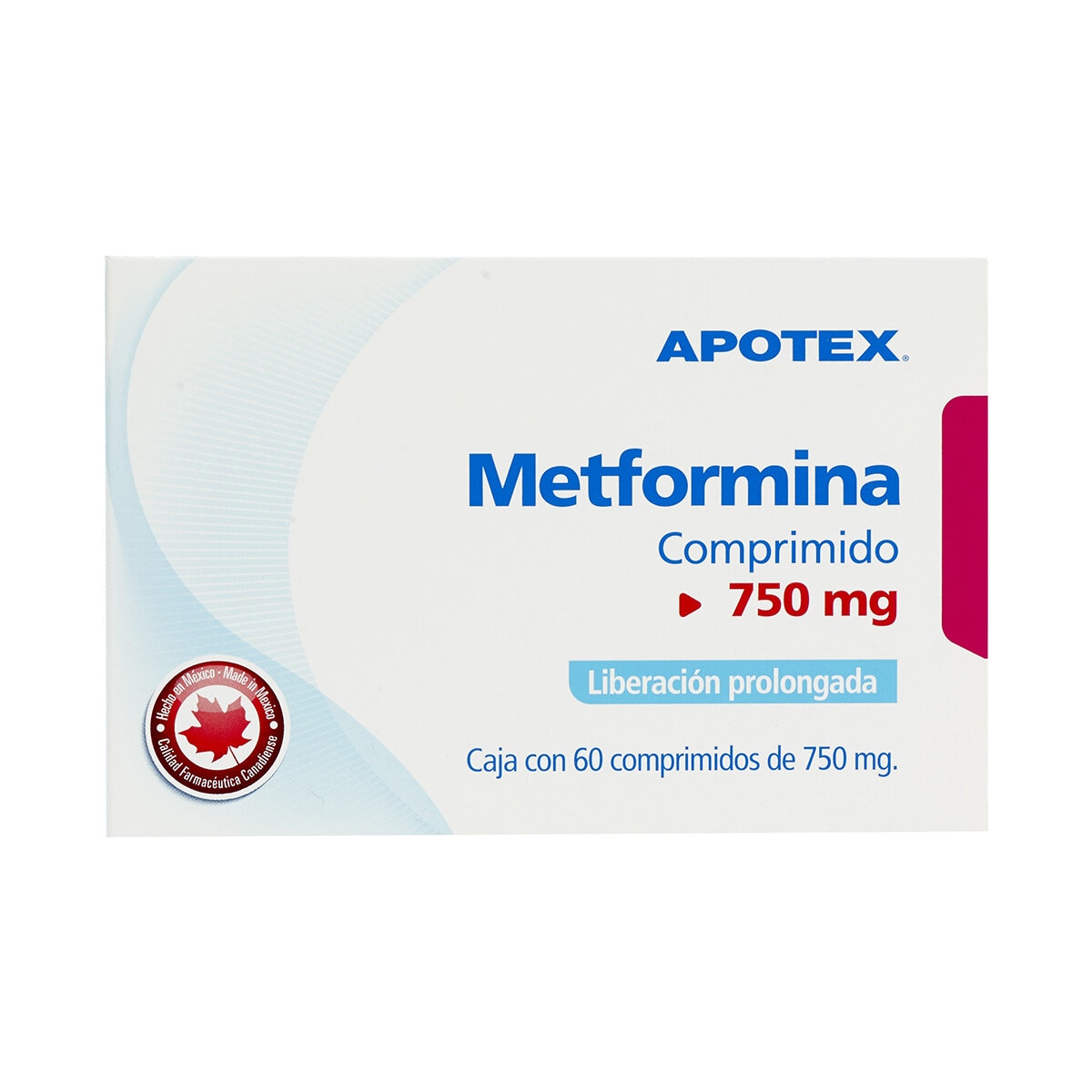 Metformina LP 750 mg 60 Tabletas | Costco México