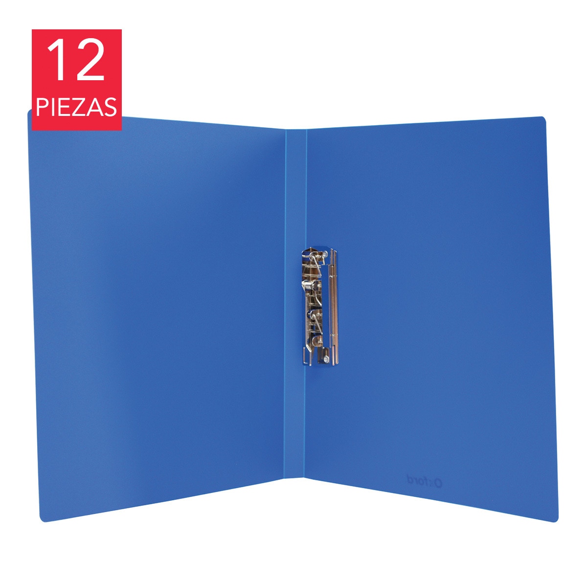 Oxford, Folder Azul con Palanca Tamaño Carta, 12 Piezas