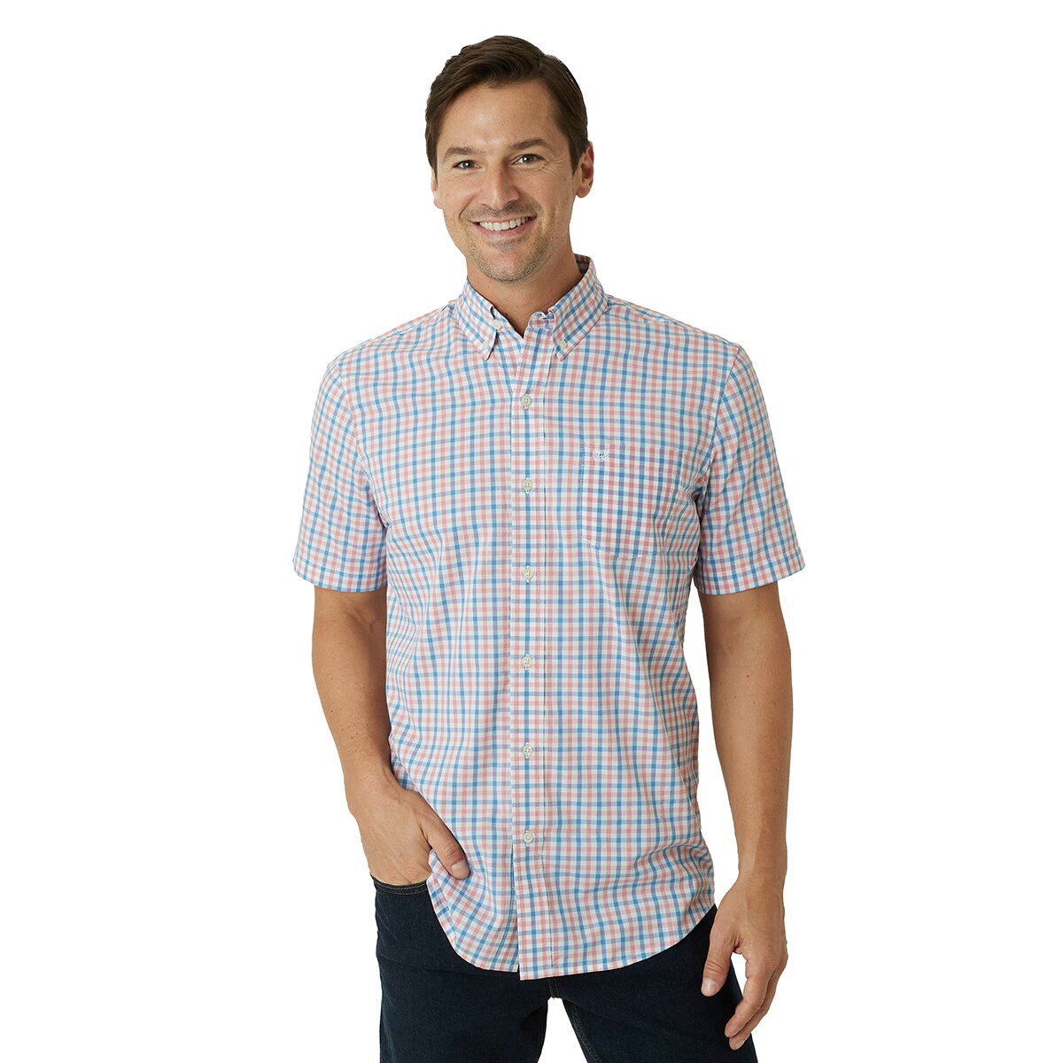Chaps Camisa para Caballero Rosa Extra Grande | Costco Mé...