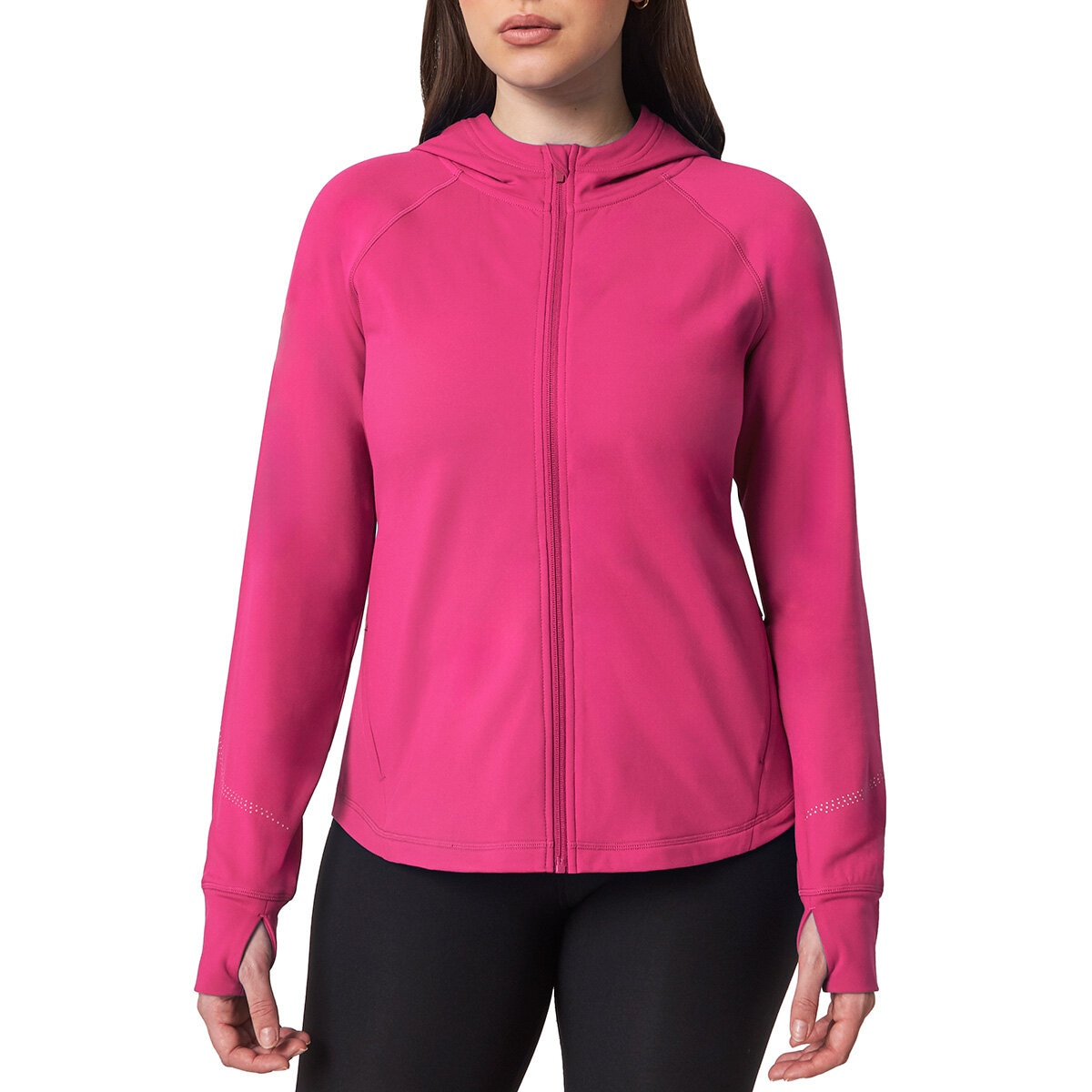 Mondetta Chamarra deportiva para Dama Rosa Chica | Costco...