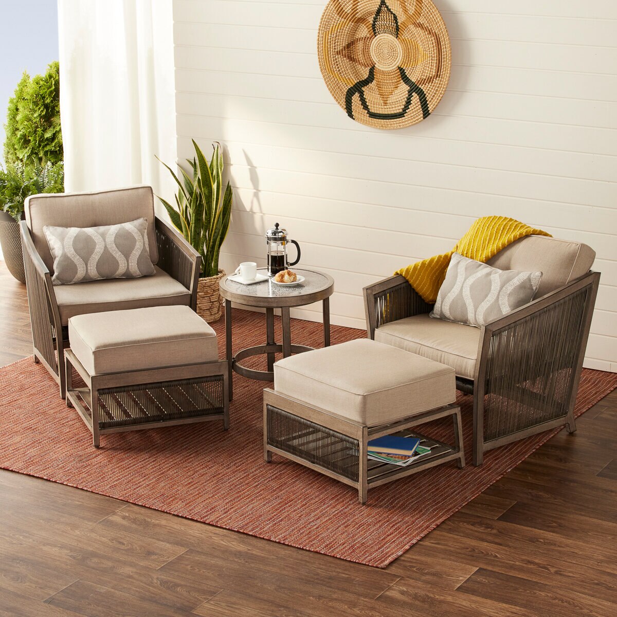 Agio, Montreal Sala para Jardin de 5 Piezas | Costco México