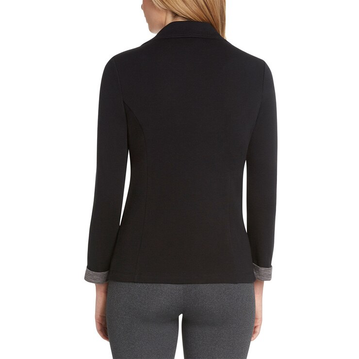 Matty M, Blazer Clásico con 1 Botón para Dama, Negro, Grande | Costco ...