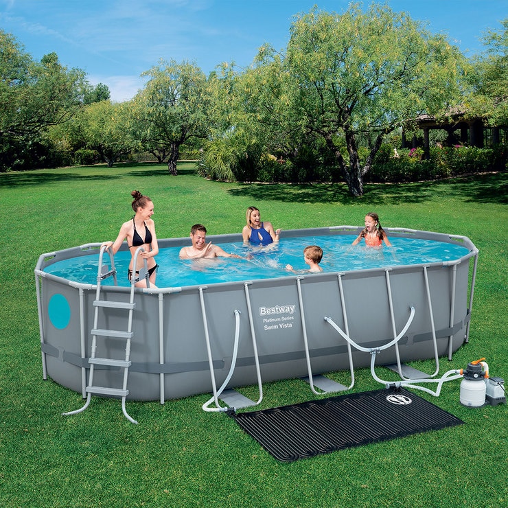 Bestway alberca ovalada con armazón de metal | Costco Mexico