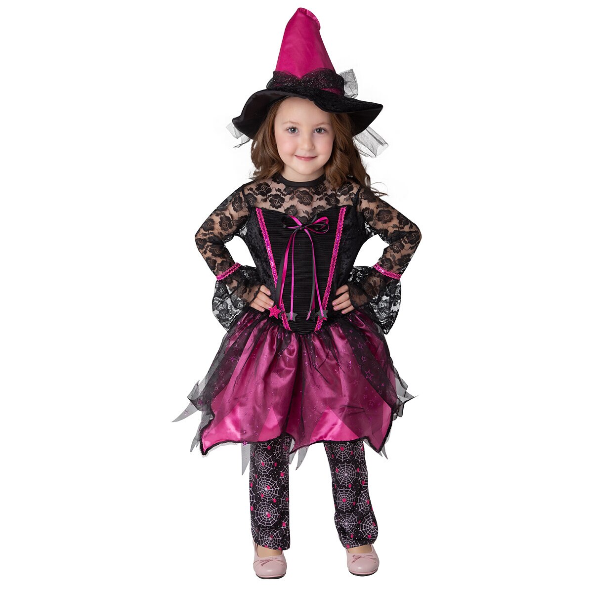 Disfraz para Niña, Bruja Rosa 6 años | Costco México