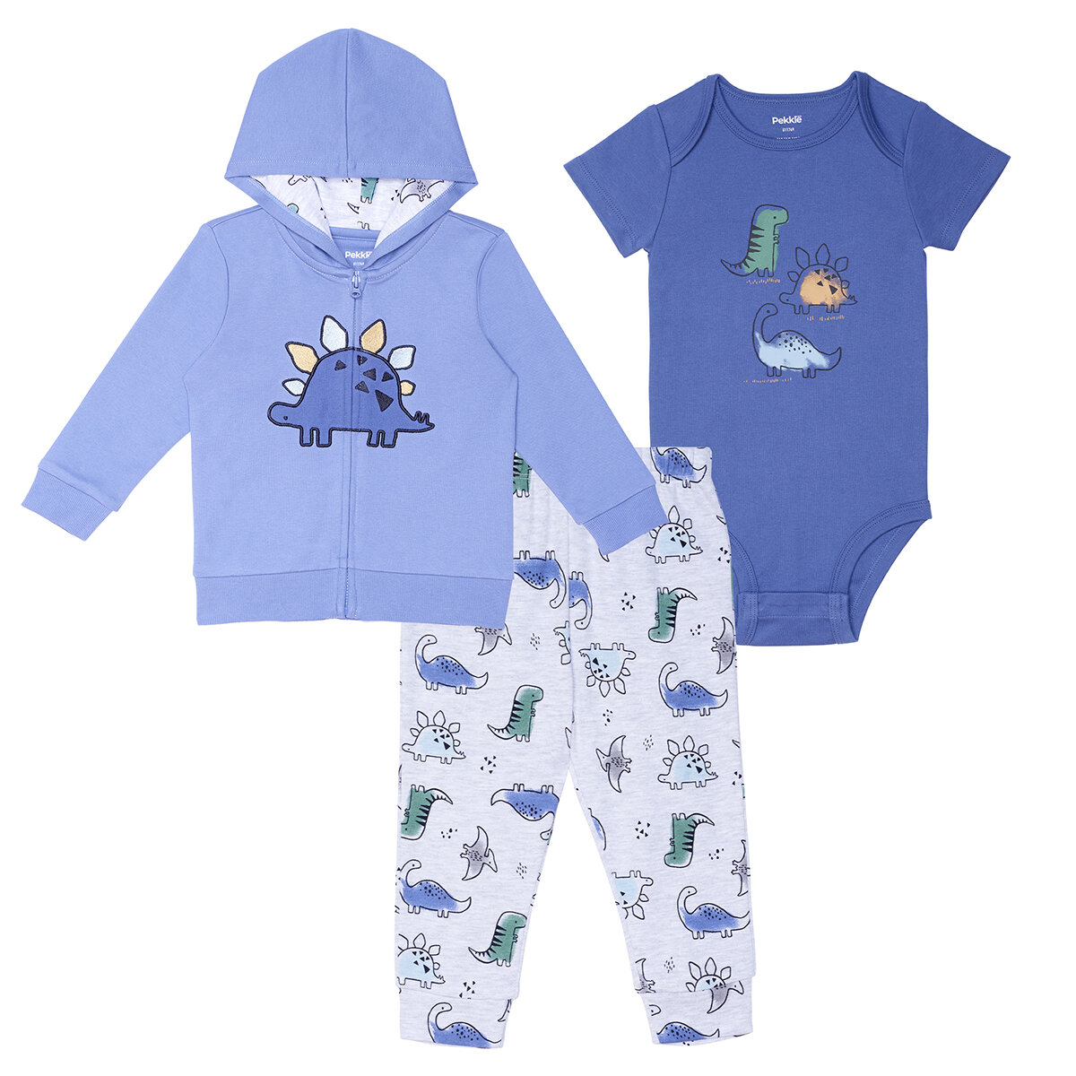 Pekkle Conjunto 3 piezas para Niños Dinosaurio 9M | Costc...